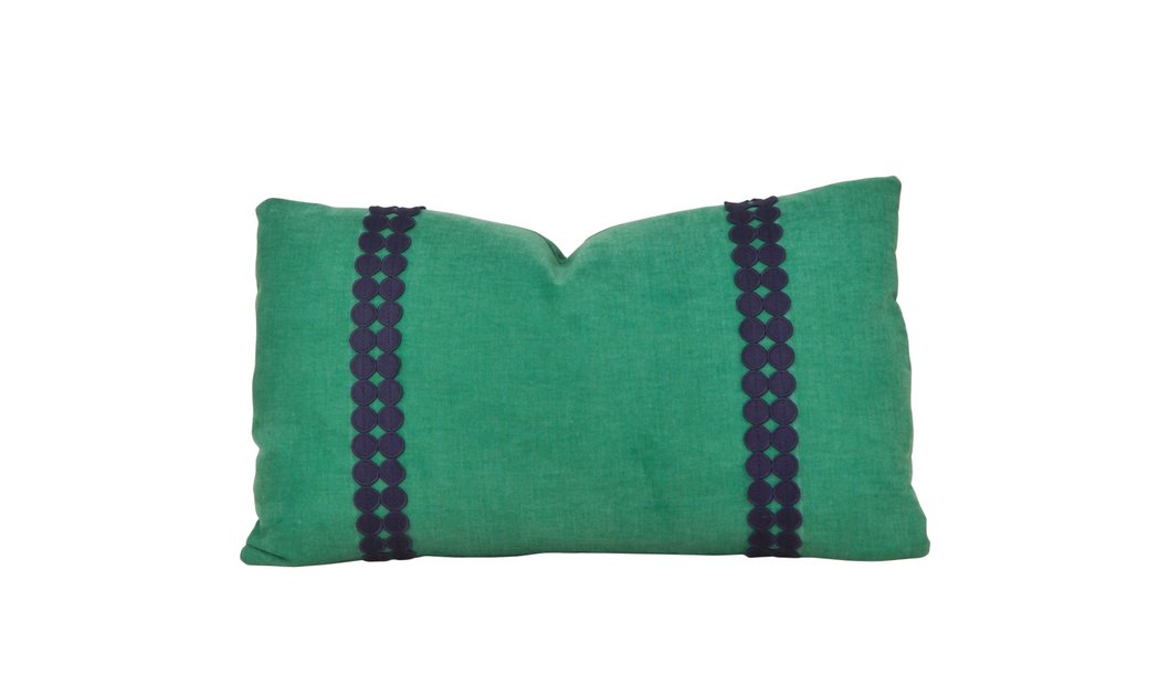 Vertical Decorative Tape Treatment | Taylor King